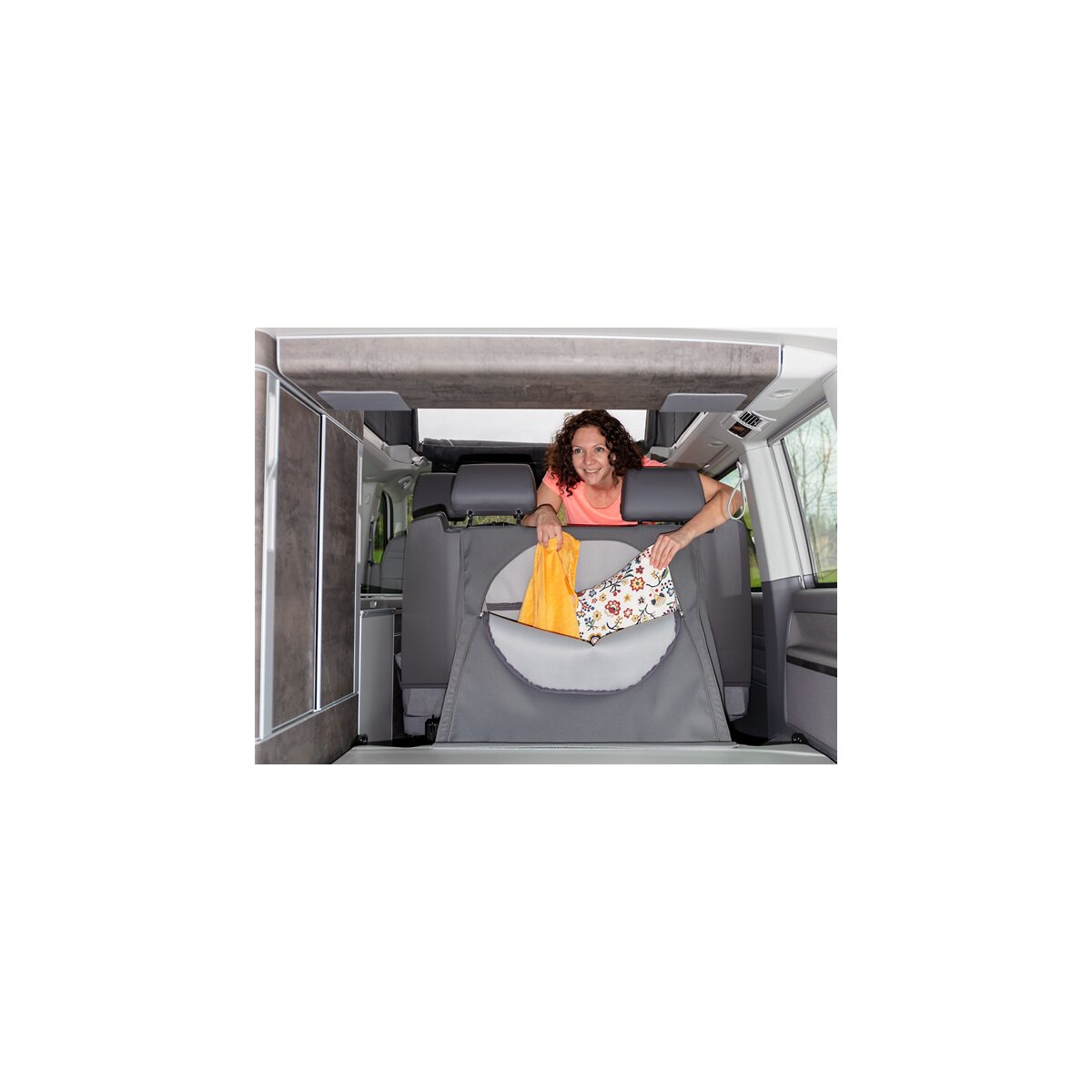 FLEXBAG zaino per panca ca. 266 l, VW-T6.1 California Ocean e Coast,